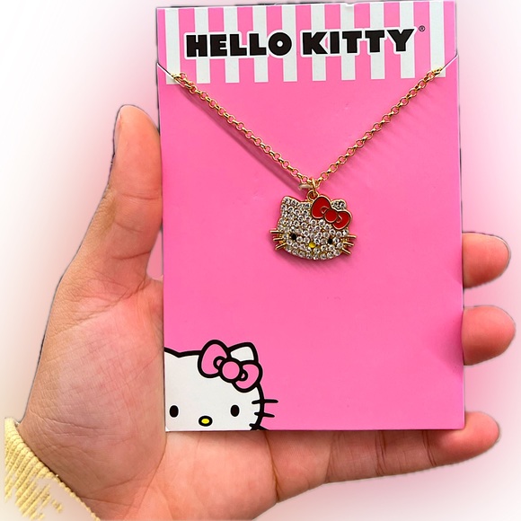 Hello Kitty | Jewelry | Hello Kitty Glam Necklace | Poshmark